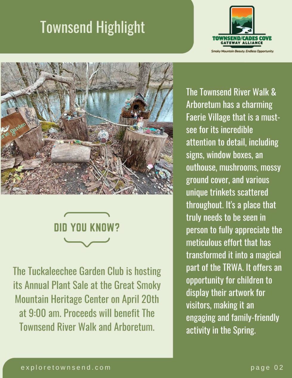 Spring 2024 Newsletter - Explore Townsend