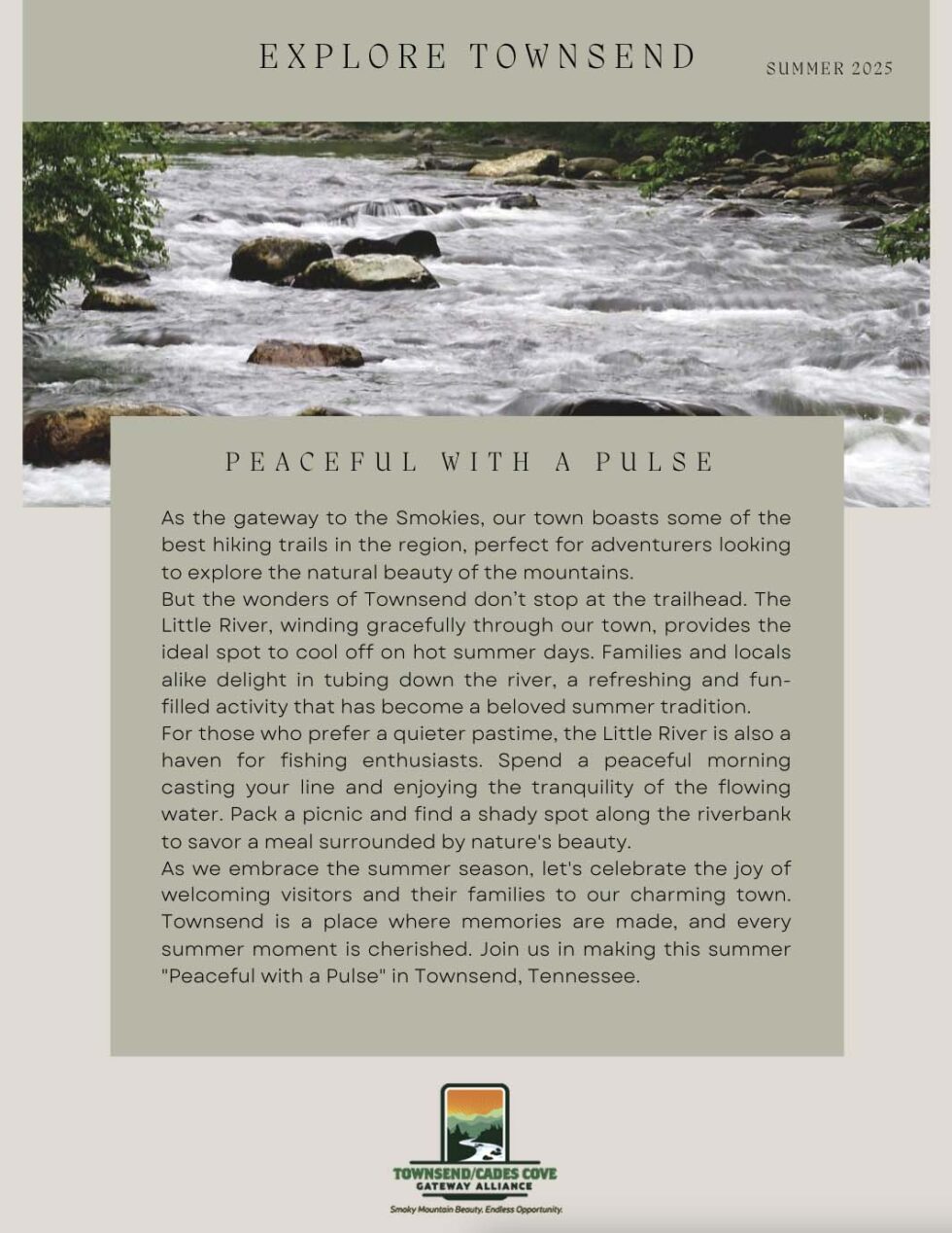 Summer 2024 Newsletter - Explore Townsend