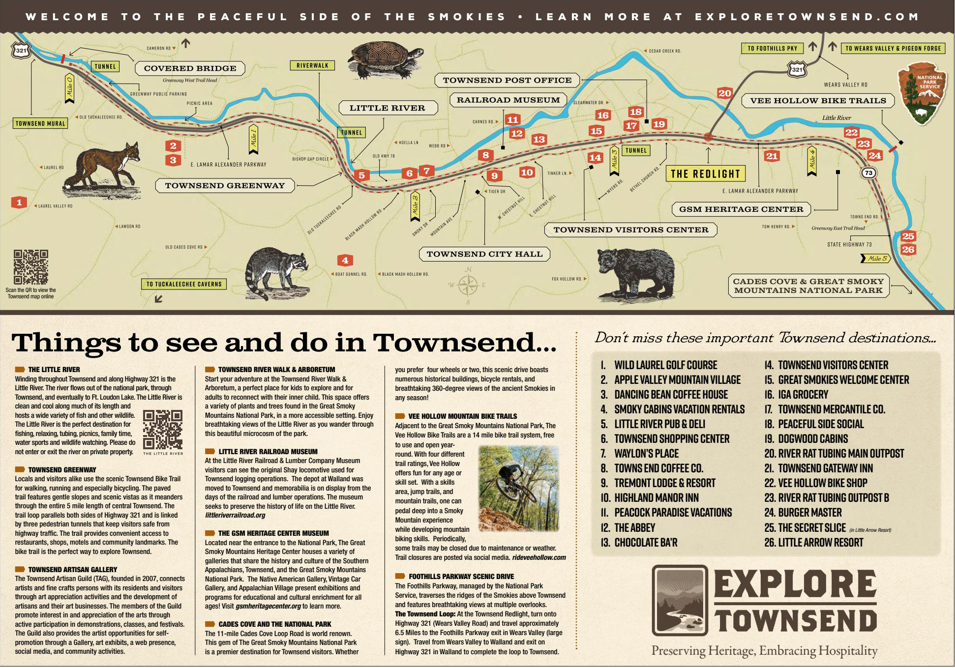 Map - Explore Townsend